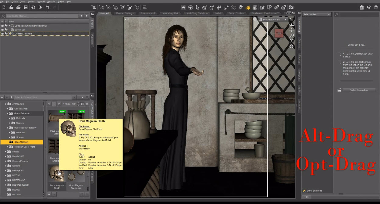 How to control prop placement